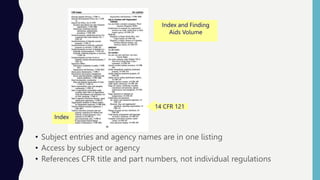 Code of federal regulation.pptx