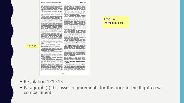 Code Of Federal Regulation Pptx