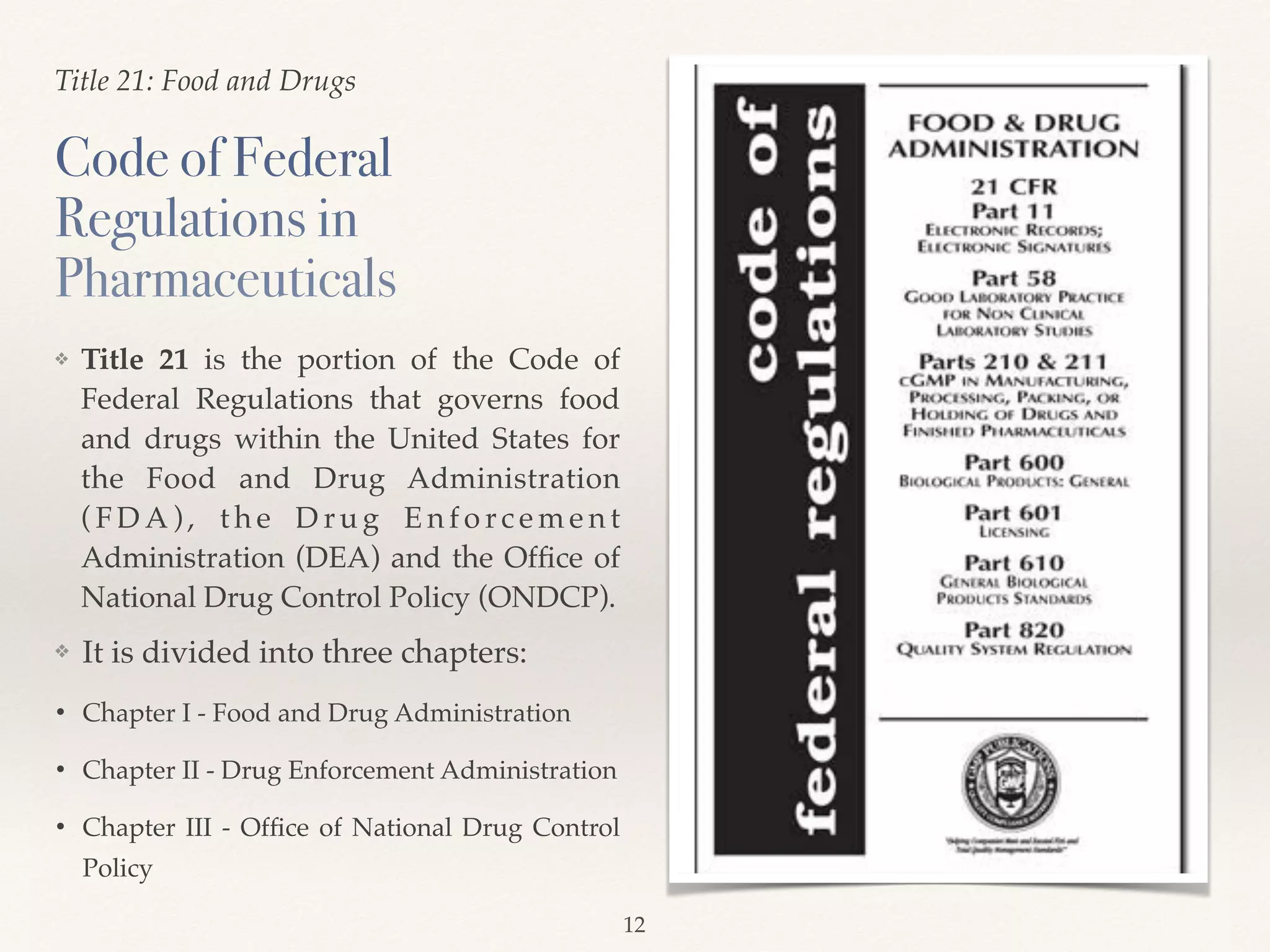 Code of Federal Regulations | PDF