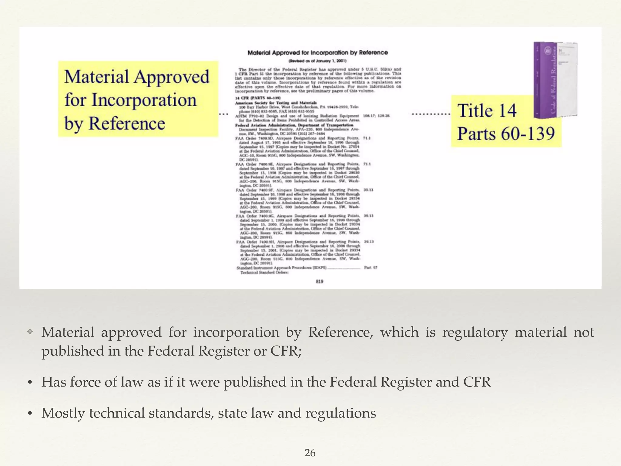 Code of Federal Regulations | PDF