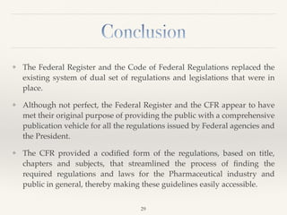 Code of Federal Regulations | PDF