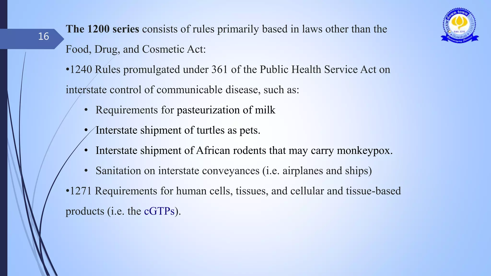Code of federal regulations {cfr} in pharmaceutical | PPTX
