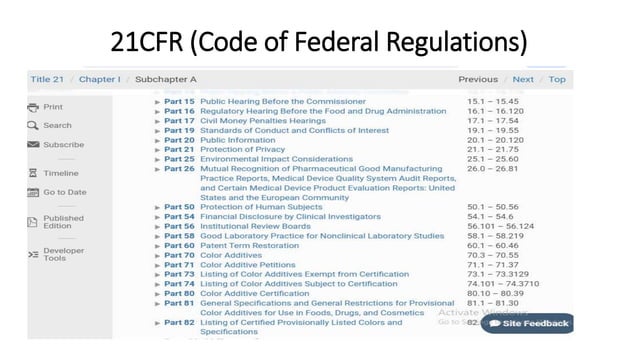 Code of Federal Regulations (CFR)...pptx