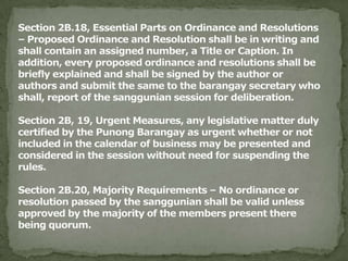 Code of general ordinances | PPTX