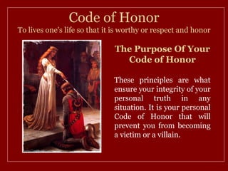 Code of honor | PPT
