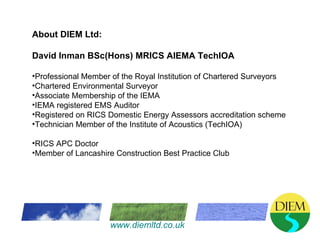 An introduction to RICS Code of Measuring Practice - 6th Edition | PPT