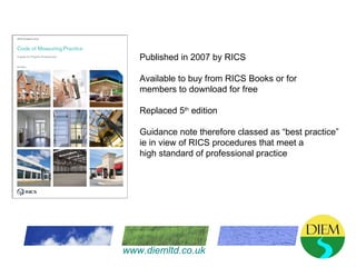 An introduction to RICS Code of Measuring Practice - 6th Edition | PPT