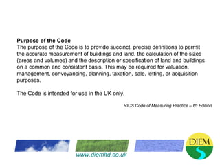 An introduction to RICS Code of Measuring Practice - 6th Edition | PPT