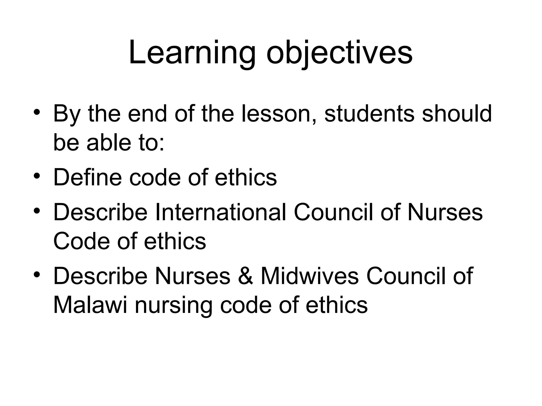 CODE OF NURSING ETHICS FOR PROFESSIONALS.ppt