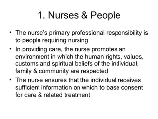 CODE OF NURSING ETHICS FOR PROFESSIONALS.ppt
