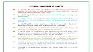 Code of pharmaceutical ethics | PPTX
