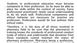 CODE OF PHARMACEUTICAL ETHICS.pptx