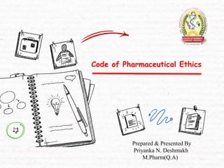 CODE OF PHARMACEUTICAL ETHICS (PHARMACY LAW AND ETHICS) | PDF
