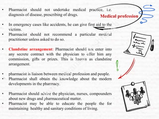 CODE OF PHARMACEUTICAL ETHICS (PHARMACY LAW AND ETHICS) | PDF ...