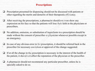 CODE OF PHARMACEUTICAL ETHICS (PHARMACY LAW AND ETHICS) | PDF