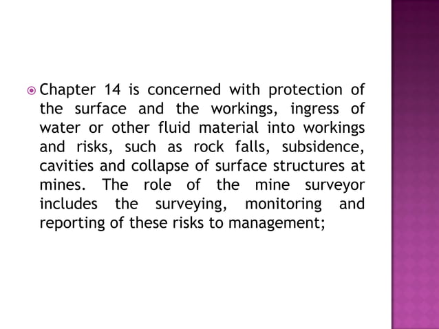 Code of practice for mine surveyors | PDF