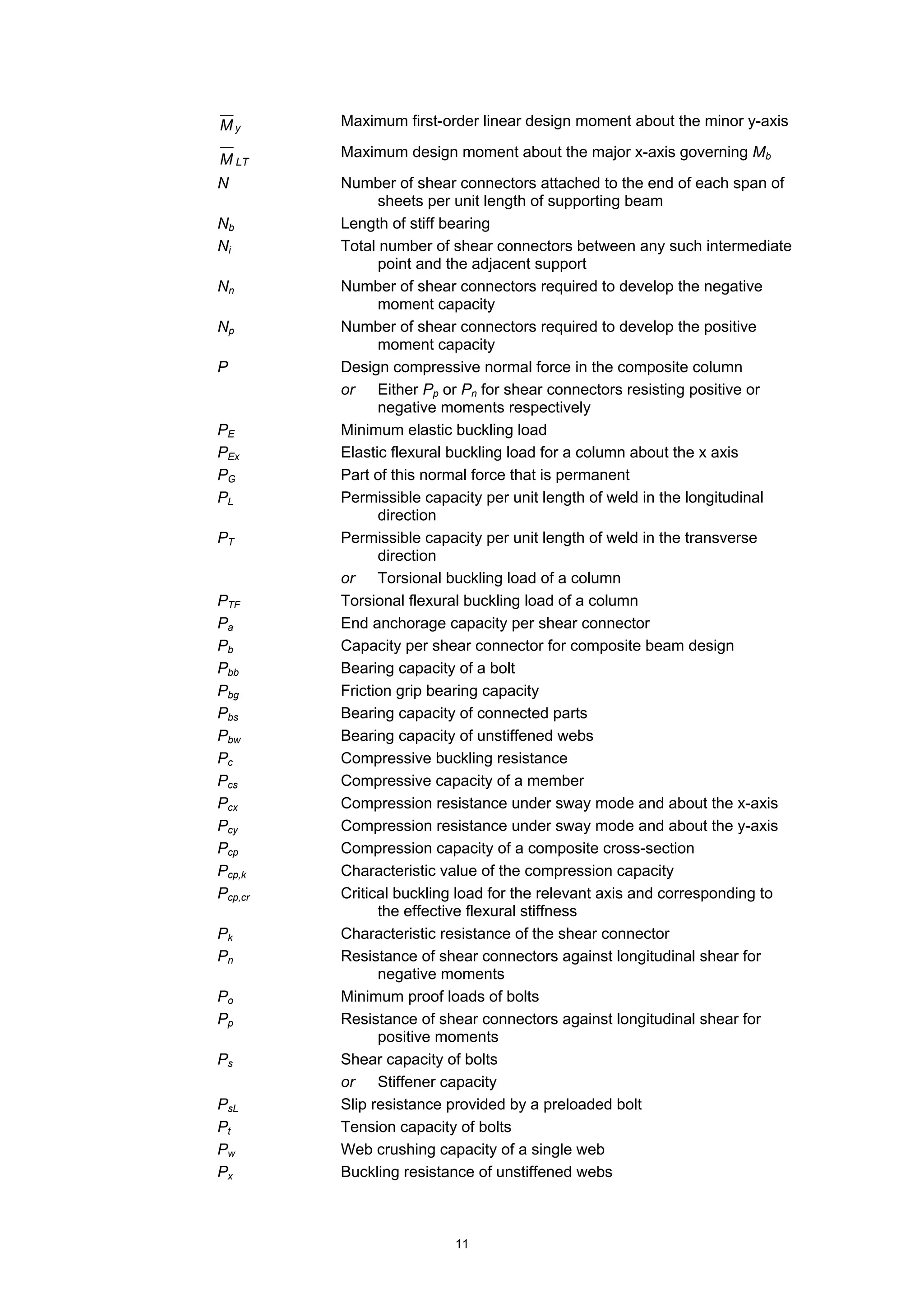 Code of practice for the structural use of steel, 2011 | PDF