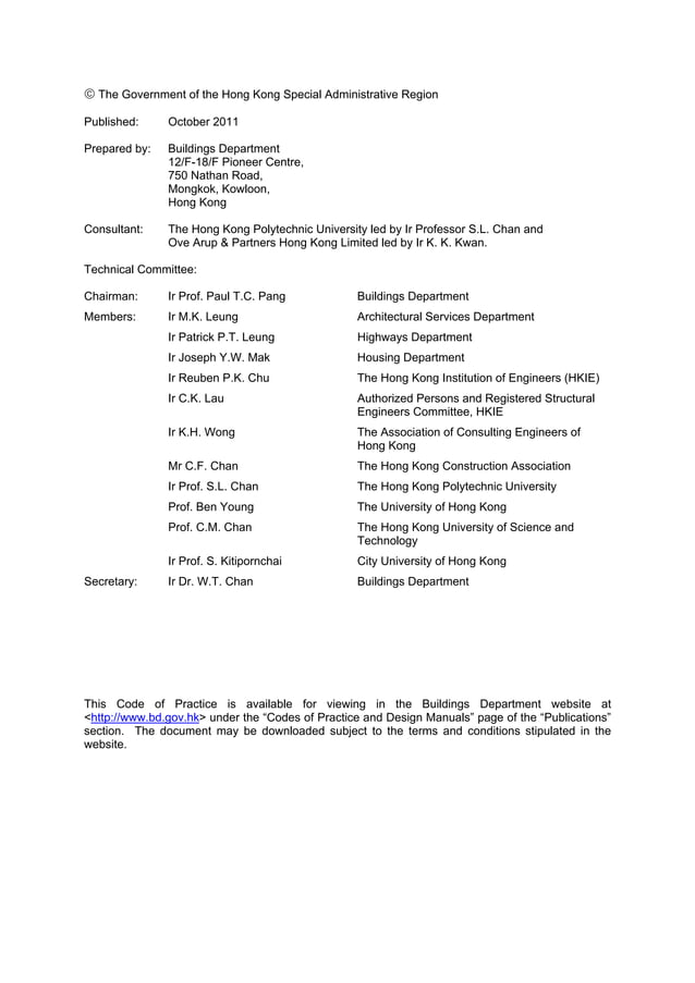 Code of practice for the structural use of steel, 2011 | PDF