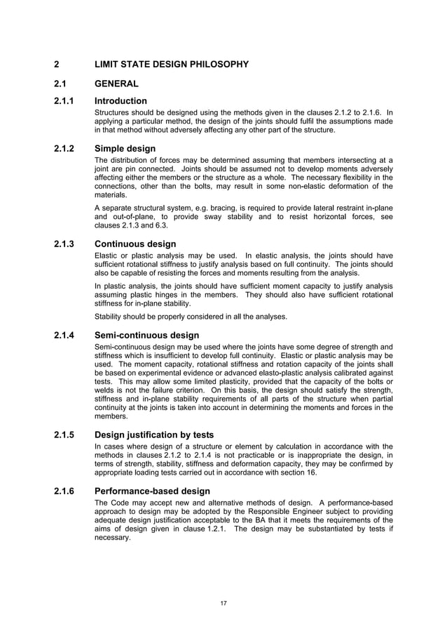 Code of practice for the structural use of steel, 2011 | PDF