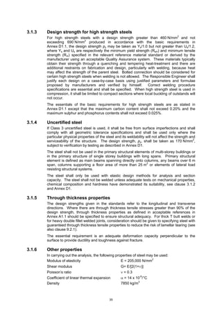 Code of practice for the structural use of steel, 2011 | PDF