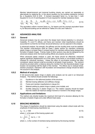 Code of practice for the structural use of steel, 2011 | PDF
