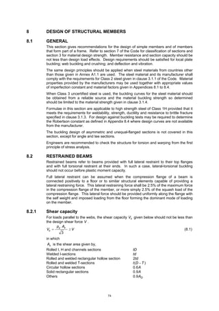 Code of practice for the structural use of steel, 2011 | PDF