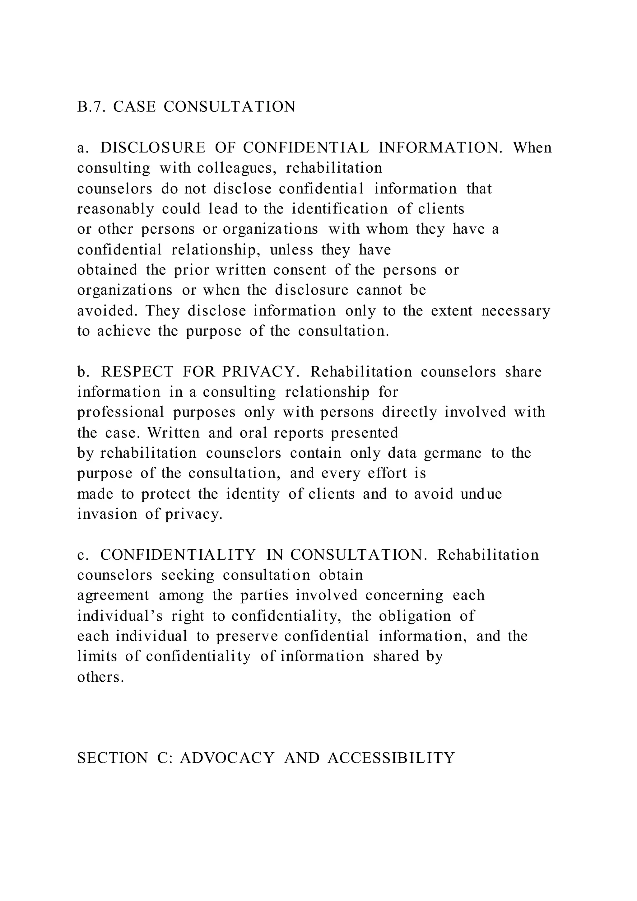 CODE OF PROFESSIONAL ETHICS FOR REHABILITATION COUN | DOCX