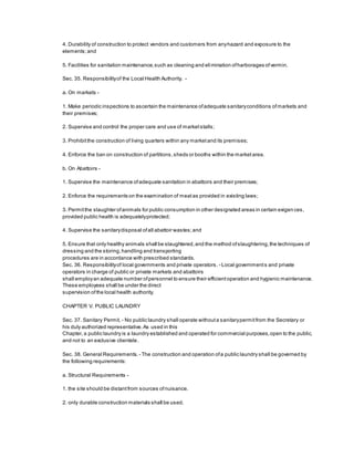 Code of sanitation | DOCX