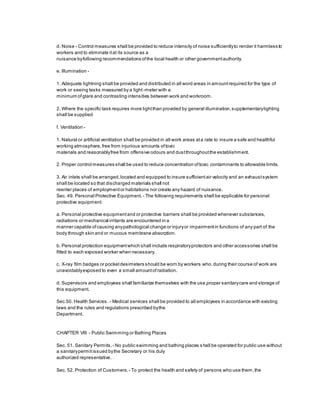 Code of sanitation | DOCX