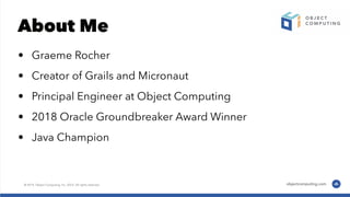 Micronaut: Evolving Java for the Microservices and Serverless Era | PDF