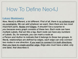 Visualizing Open Data with Neo4J | PPT