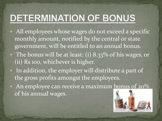 Code on wages act,2019 | PPTX