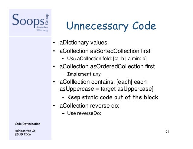 Code Optimization