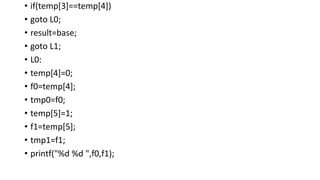 sCode optimization | PPTX | Programming Languages | Computing