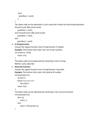 Code Optimization in MIPS | PDF
