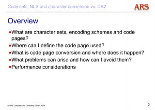 DB2 and Codepages | PPT