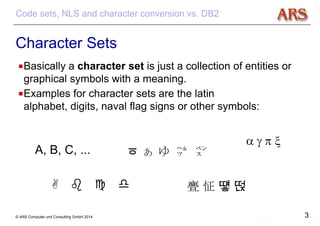 DB2 and Codepages | PPT