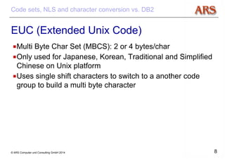 DB2 and Codepages | PPTX