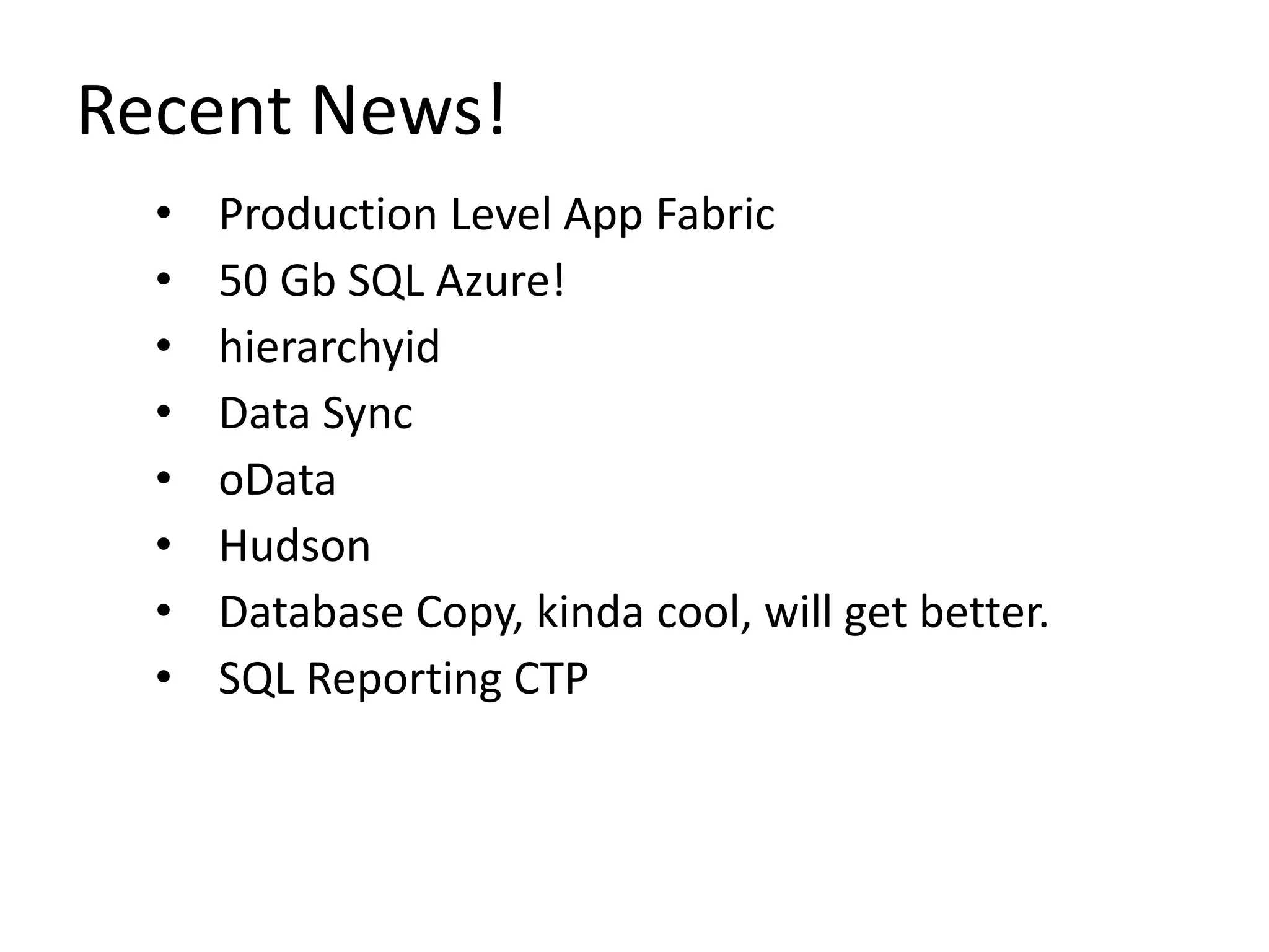 Codepalousa 2011 Sql Azure Pptx 8680