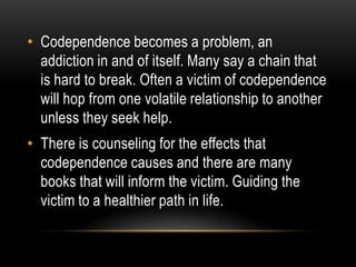 Codependency | PPTX