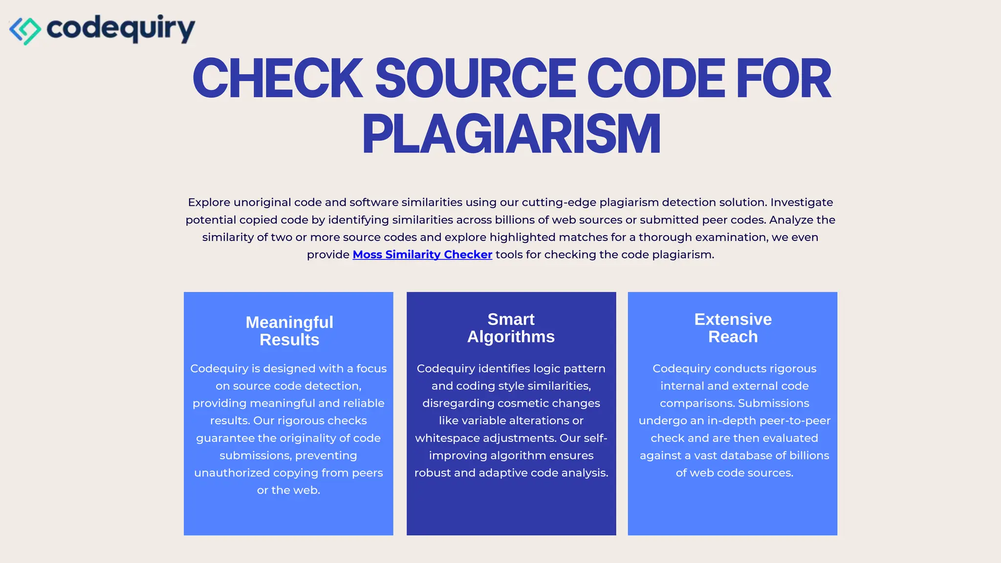 Codequiry: A Reliable Solution for Code Plagiarism Detection.pptx | Web Development | Internet