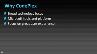 A Tour of CodePlex | PPT