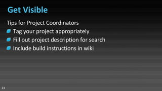A Tour of CodePlex | PPT