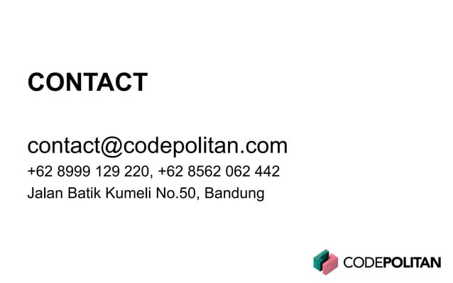 CodePolitan Media Partner SOP | PPT