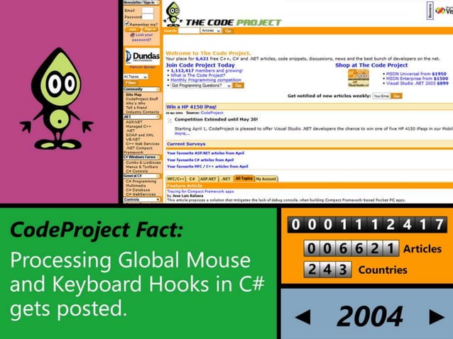 CodeProject's Road to 10-Million members | PPT
