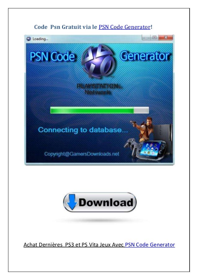 Free Psn Code Generator Download
