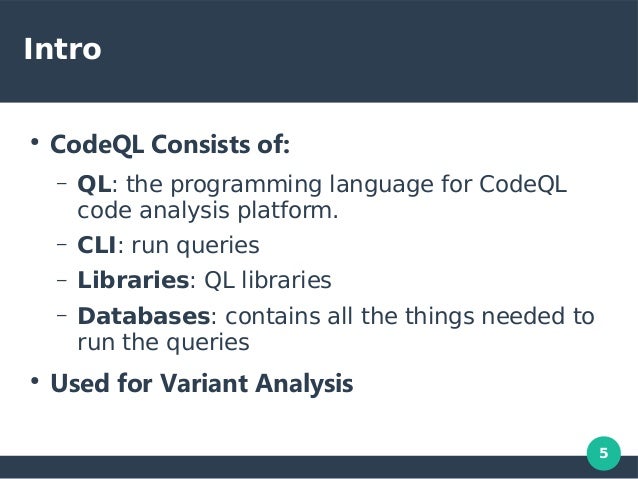 Semmle Codeql Semmle Codeql