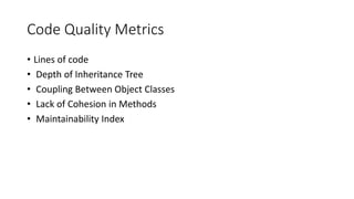 Code qualityCode qualityCode quality.pptx