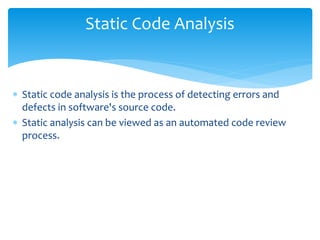 Improving Code Quality Through Effective Review Process | PPT