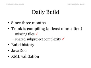 Code Quality Assurance with PMD (2004) | PDF | Programming Languages | Computing